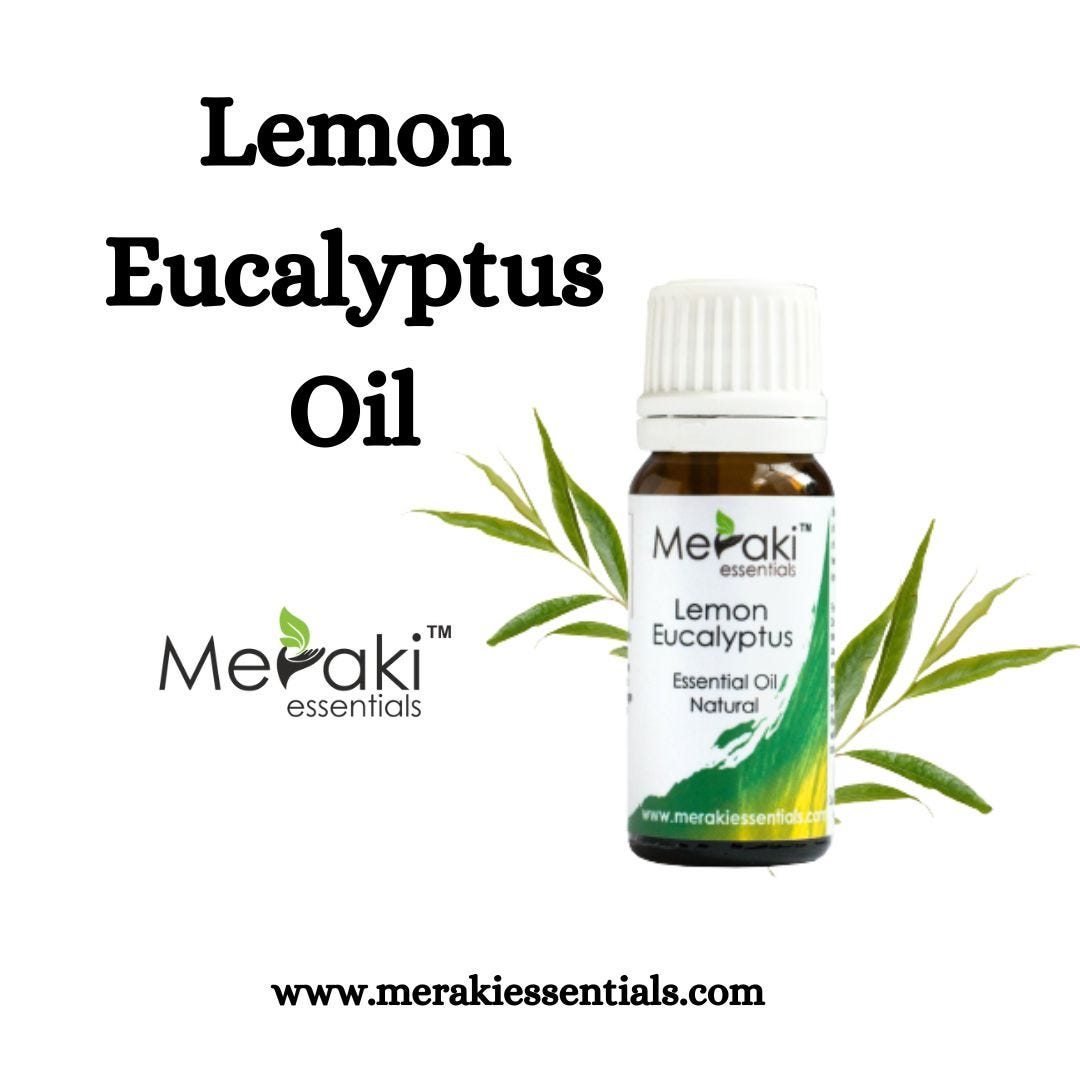 Lemon Eucalyptus Oil — Meraki Essentials - Meraki-essentials-oils - Medium