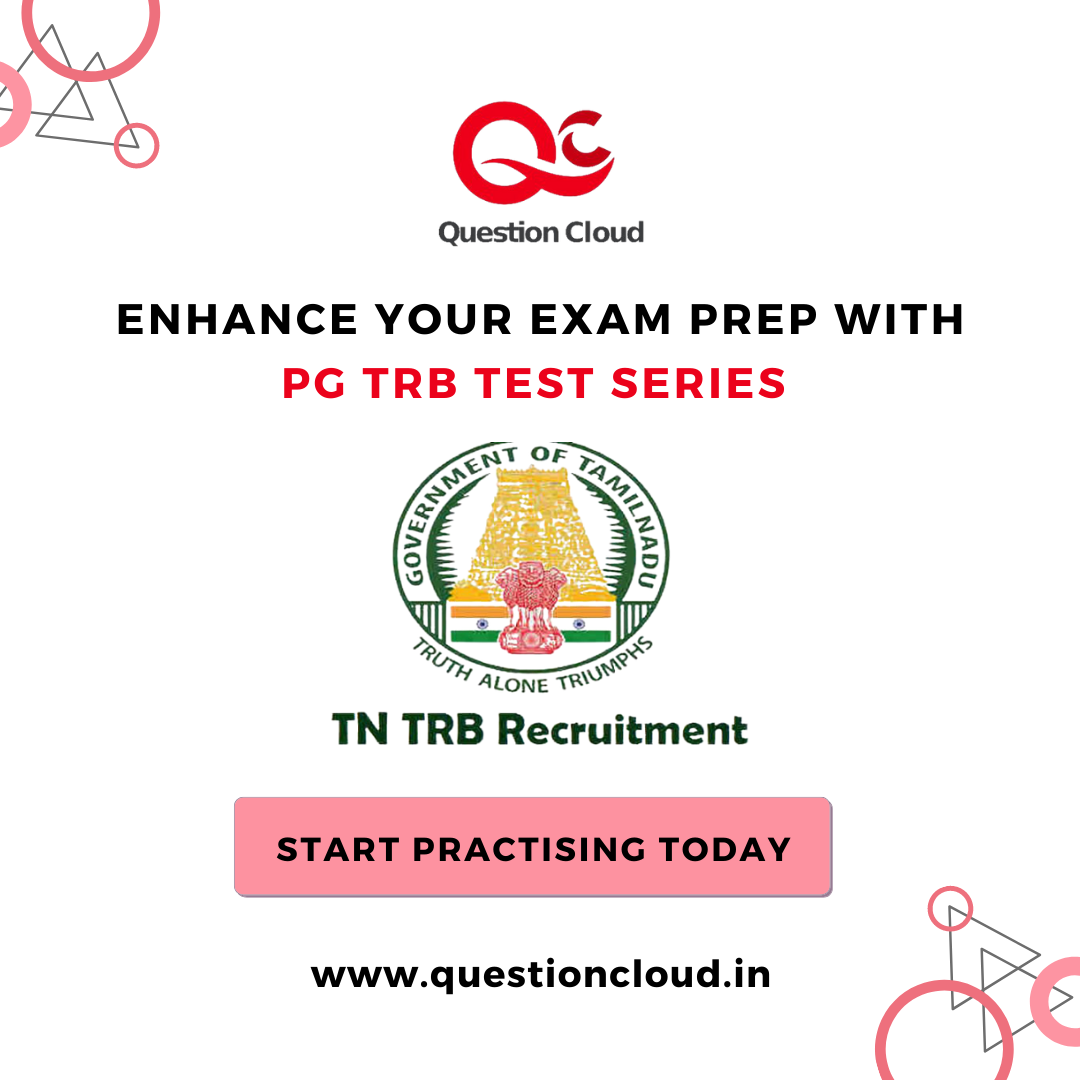 ENHANCE YOUR EXAM PREP WITH PG TRB test series - question cloud - Medium
