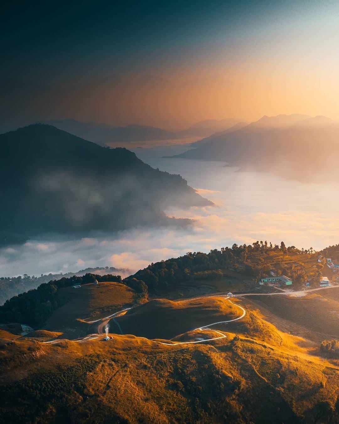 Lost in the serene charm of Sworek Maidan, Syangja. Where every step ...