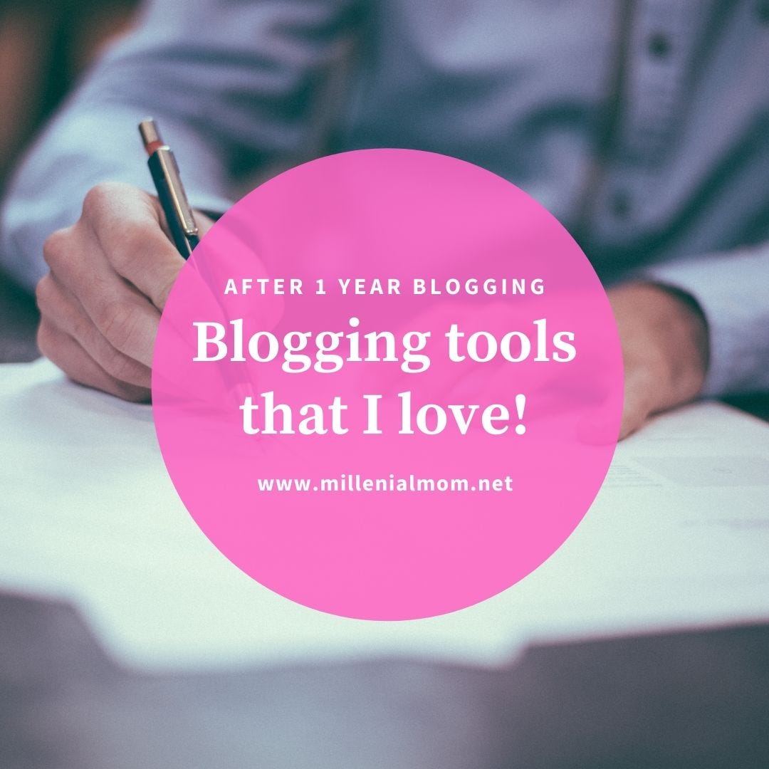 Blogging Tools I Love. My favorite tools to use one year into… | by ...
