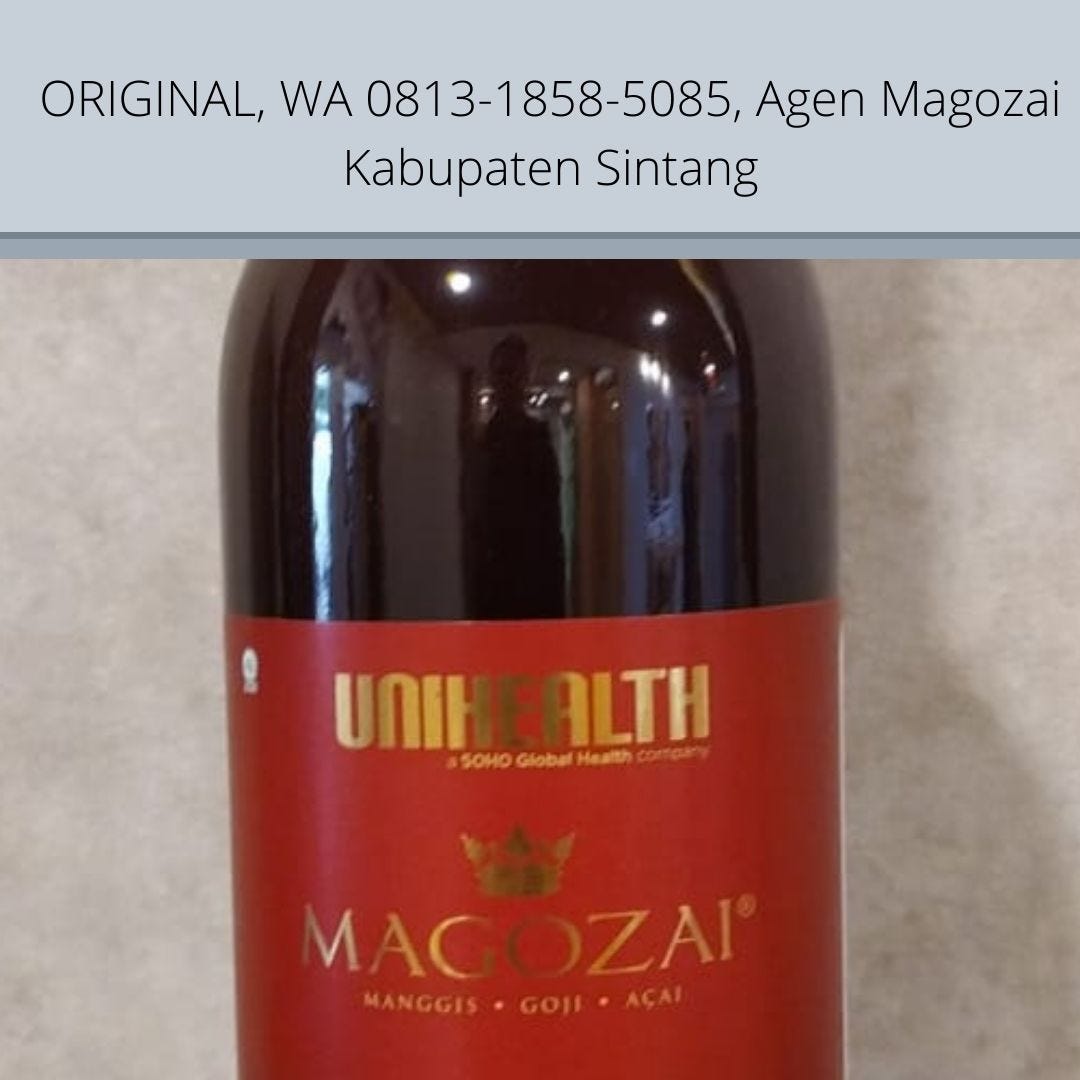 ORIGINAL, WA 0813–1858–5085, Agen Magozai Kabupaten Sintang ...
