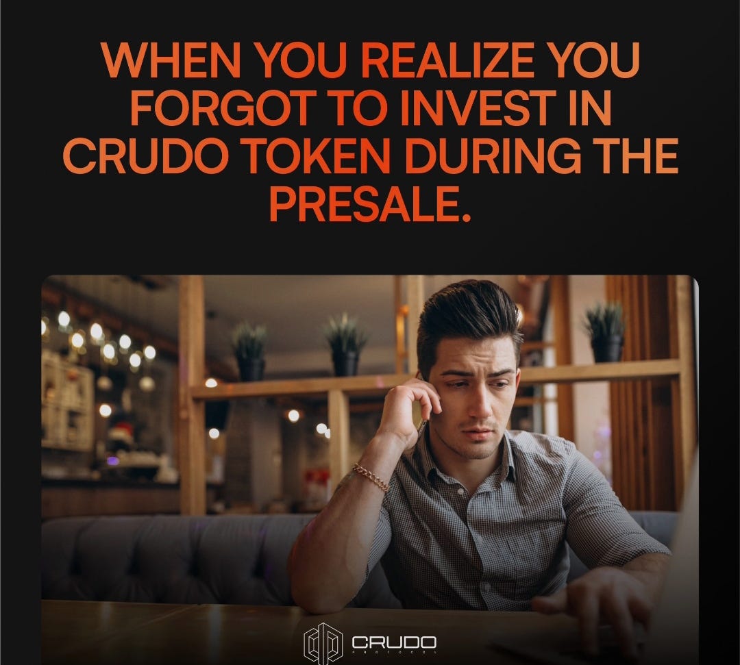 CRUDO PROTOCOL: Revolutionizing Crude Oil Investment | by Andynaija ...