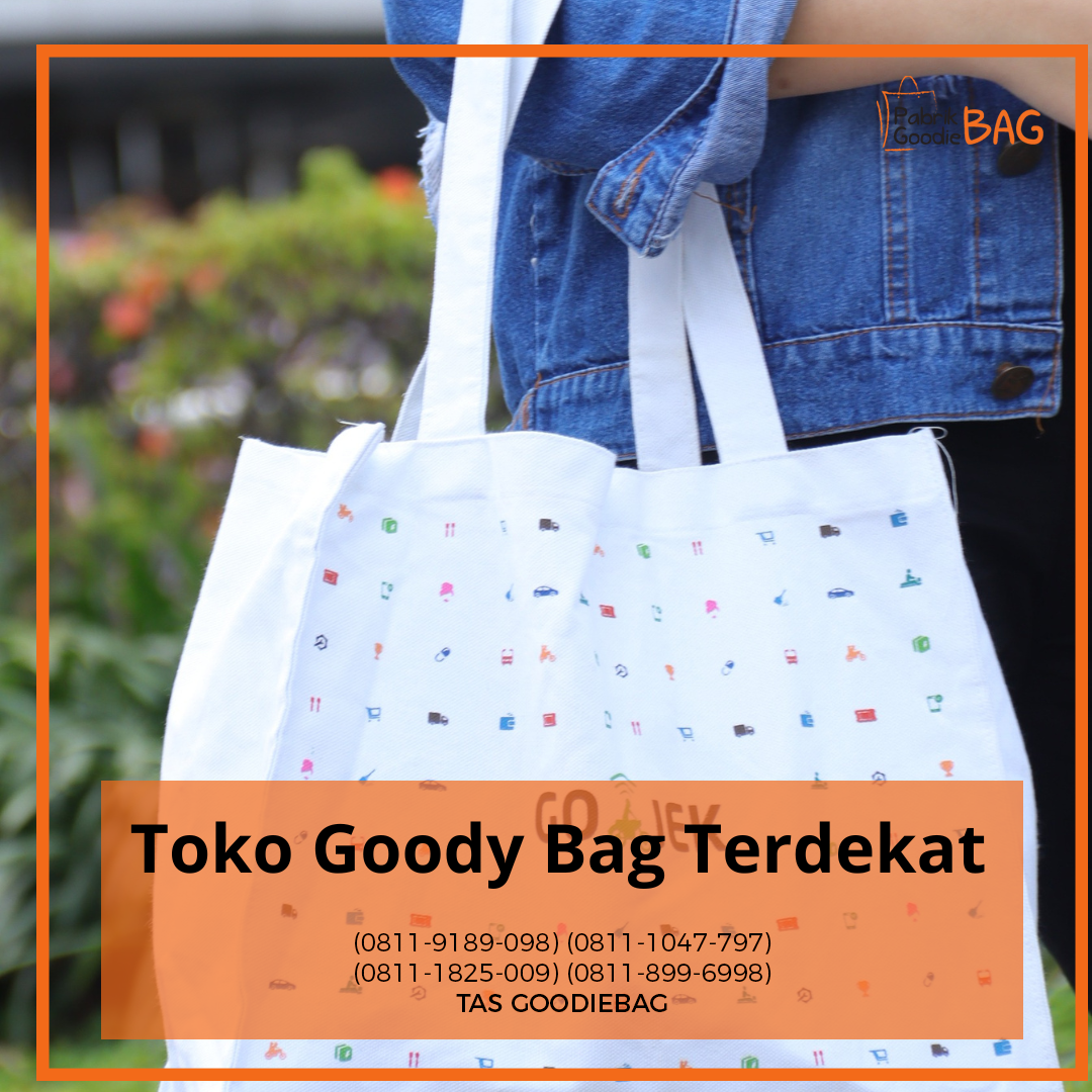 Toko Goody Bag Terdekat - Supplier Goodiebag Kanvas - Medium