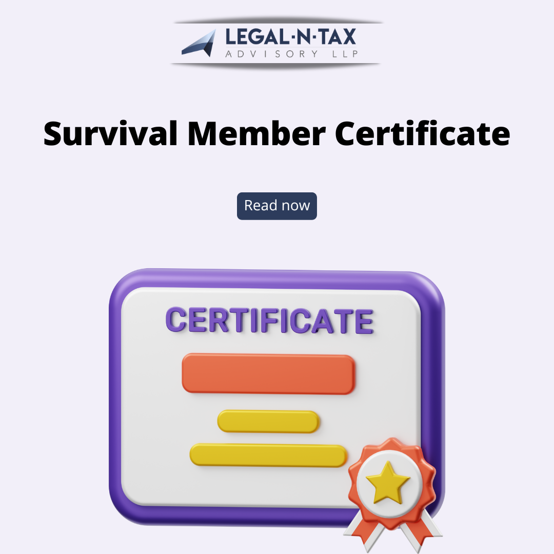 Survival Member Certificate. The death of a family member is a… | by ...