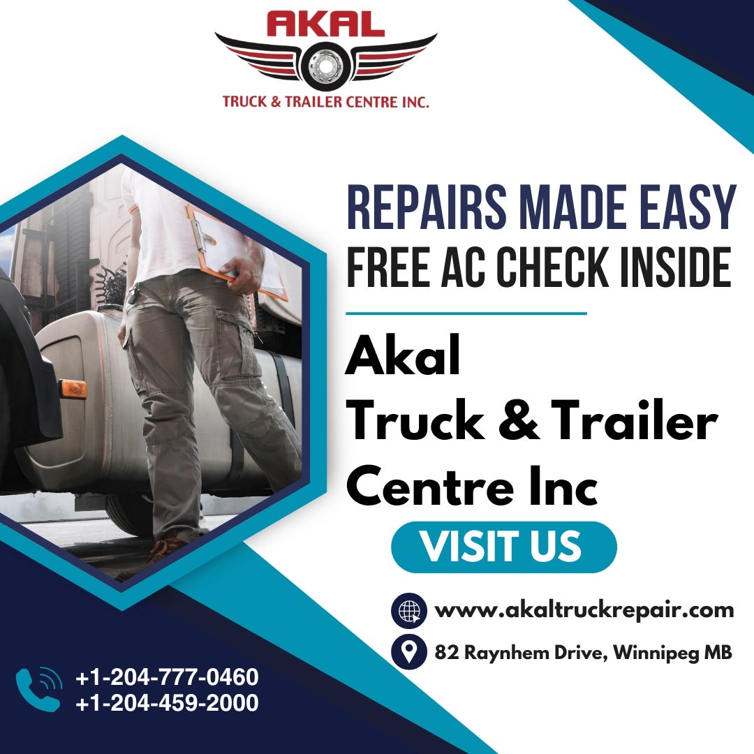 Repairs Made Easy , Free AC Check Inside - Akal Truck Repair - Medium