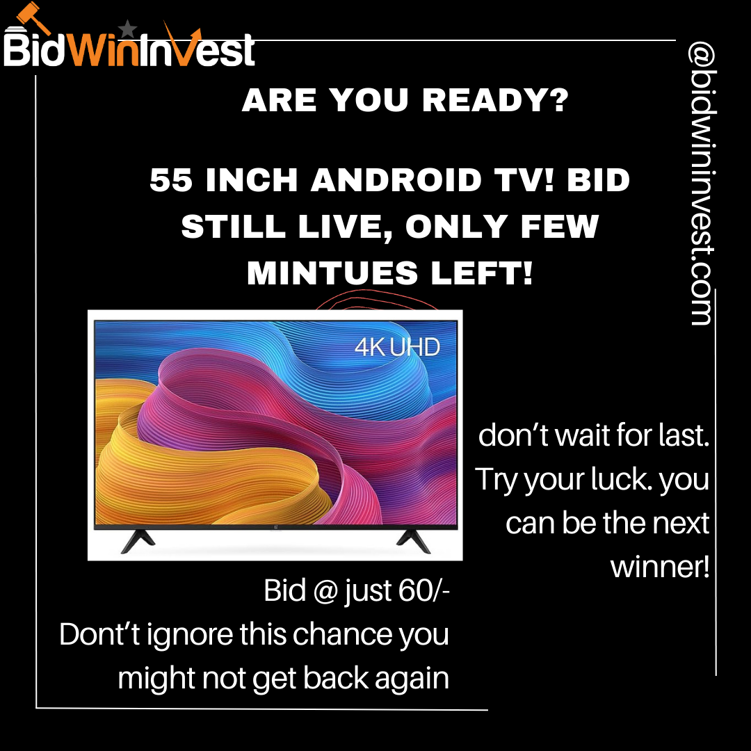 JUST FEW MINUTES! PLAY AND WIN. - Bidwininvest - Medium