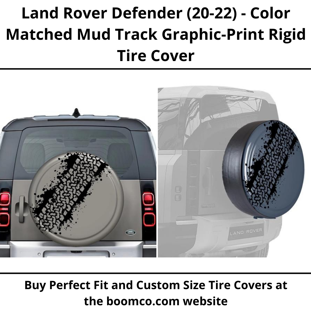 Land Rover Defender (20–22) — Color Matched Mud Track Graphic-Print ...
