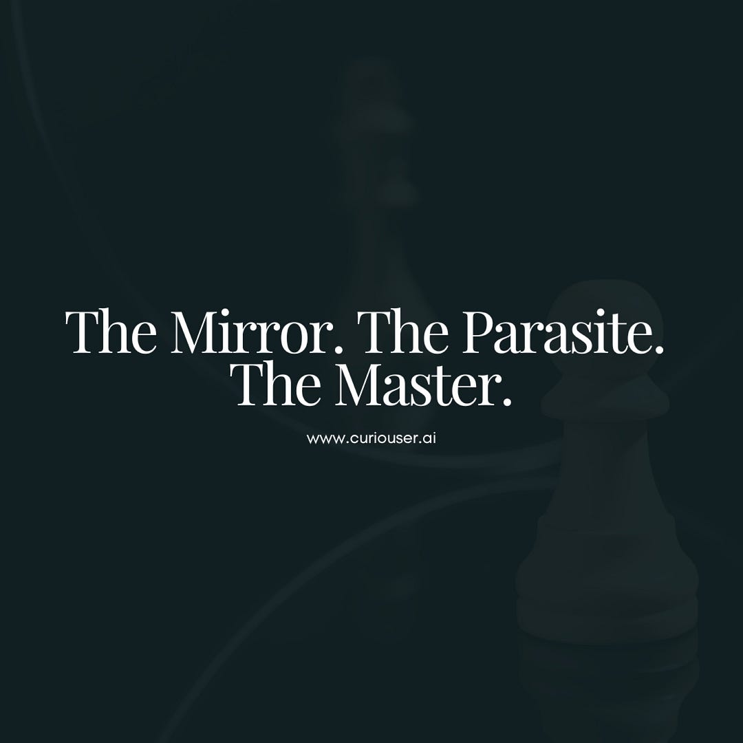The Mirror. The Parasite. The Master. | by Curiouser.AI | Apr, 2025 ...