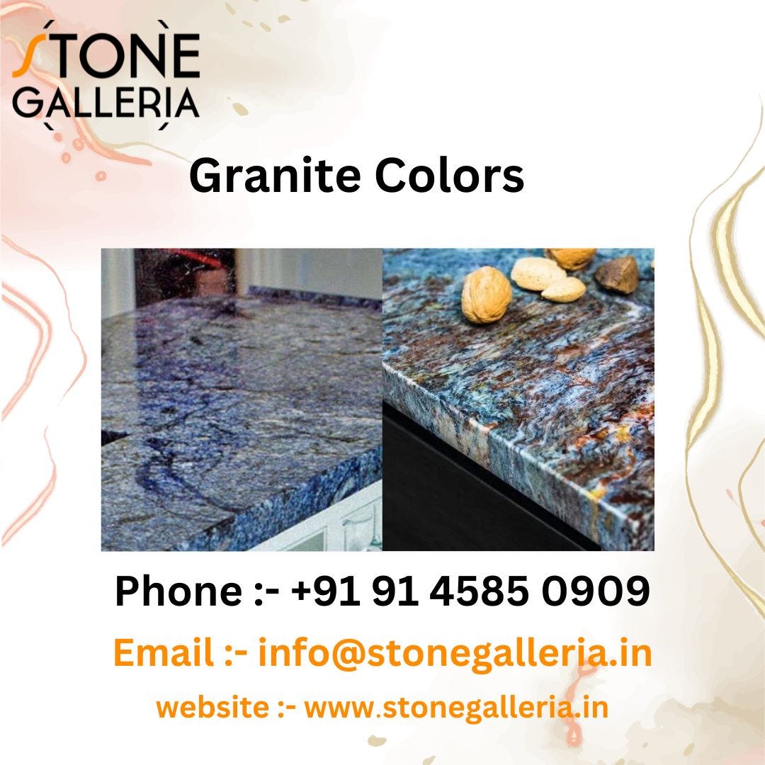 Stone Galleria’s Dazzling Granite Colors - Stone Galleria - Medium