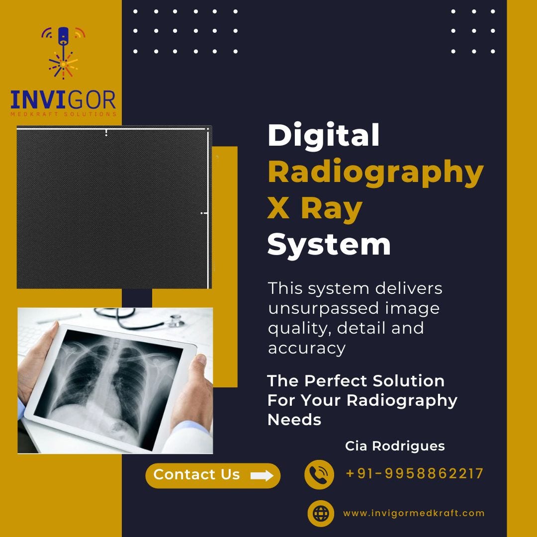 Digital Radiography X Ray System - Invigor Medkraft - Medium