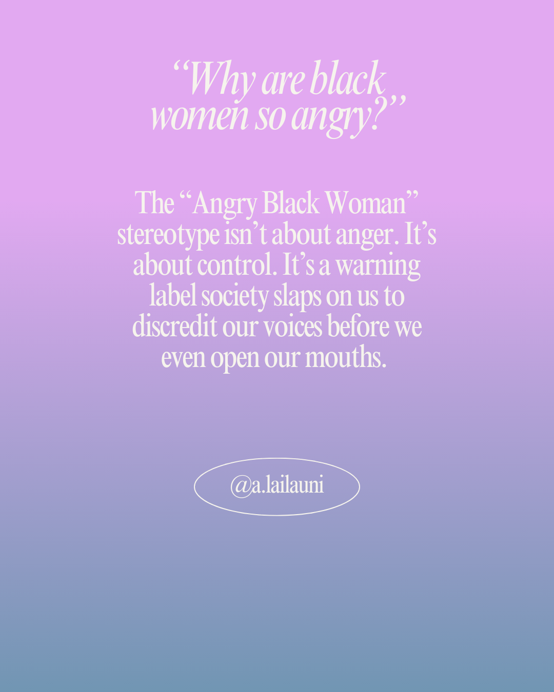 Stereotypes: Why Are Black Women So Angry? | Medium