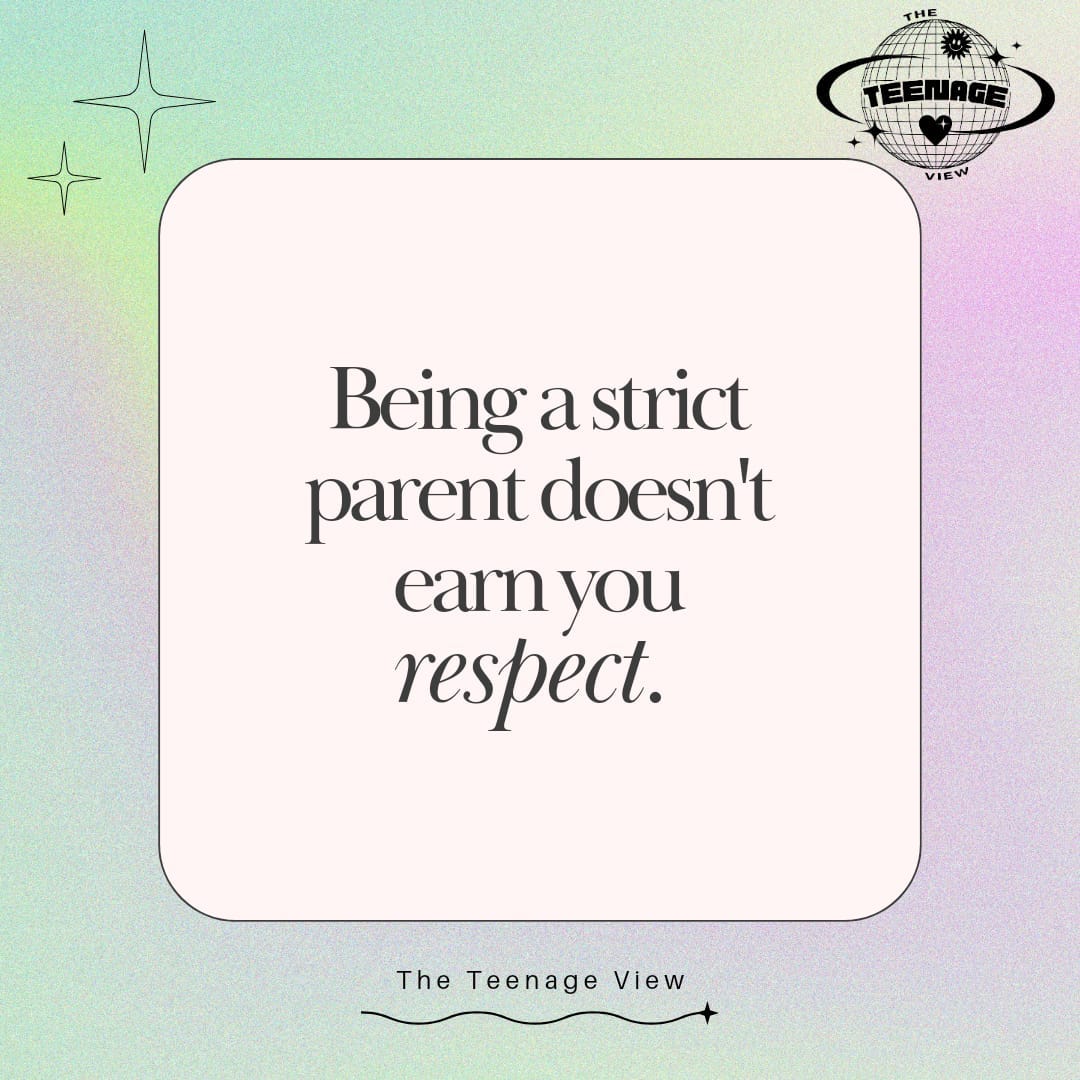 Being strict does not earn you respect, It brings fear | by The Teenage ...