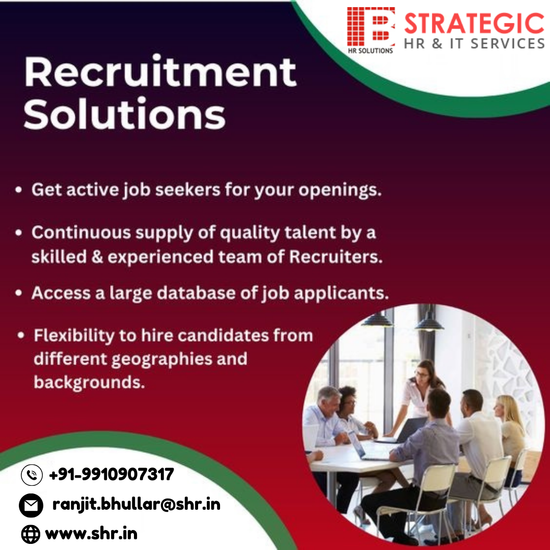 Recruitment Services in Noida Uttar Pradesh | by Strategic HR & IT ...