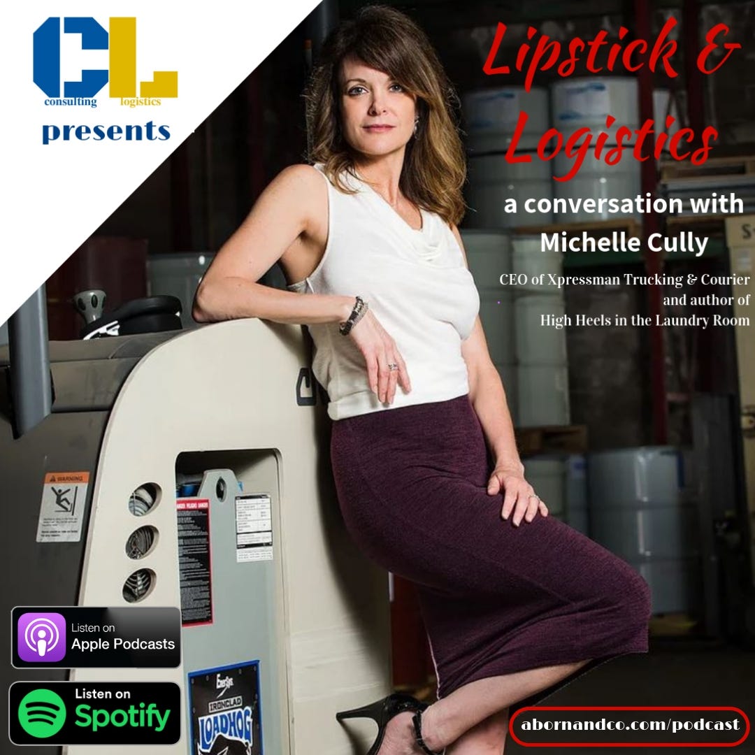 Lipstick & Logistics: A Conversation with Michelle Cully | by Aborn ...