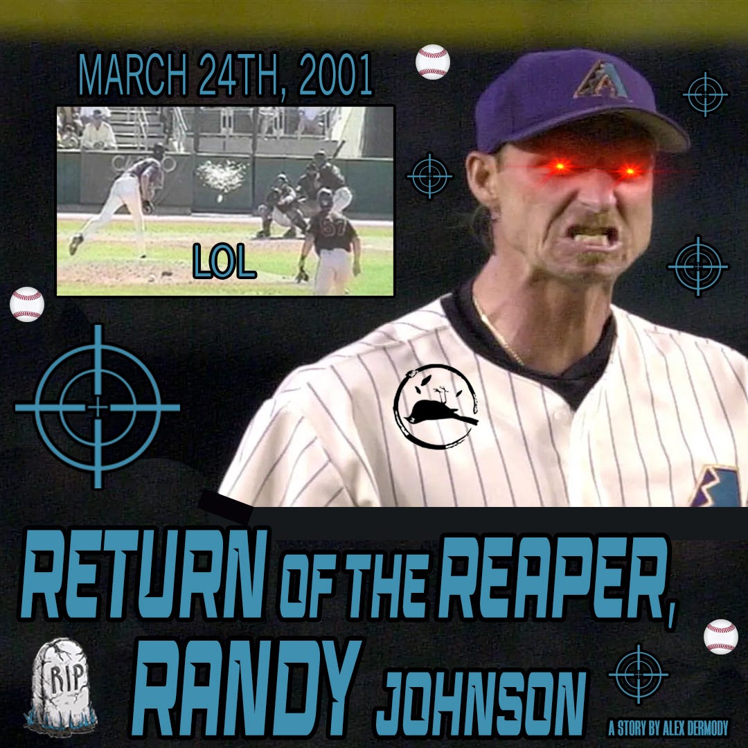 Return of the Reaper, Randy Johnson | by Alex Dermody | Medium