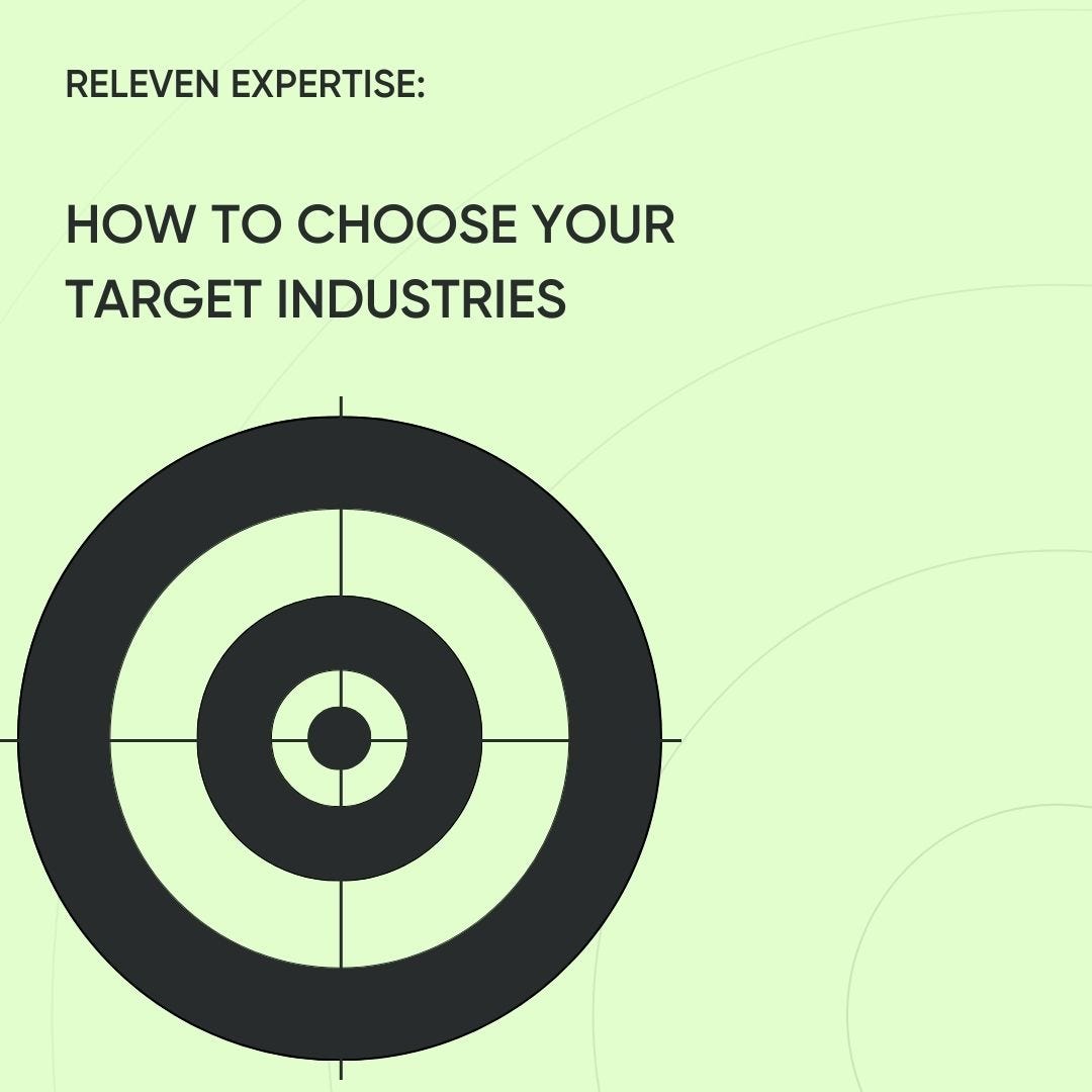 Releven’s Expertise: How to Choose Your Target Industries | by Releven ...