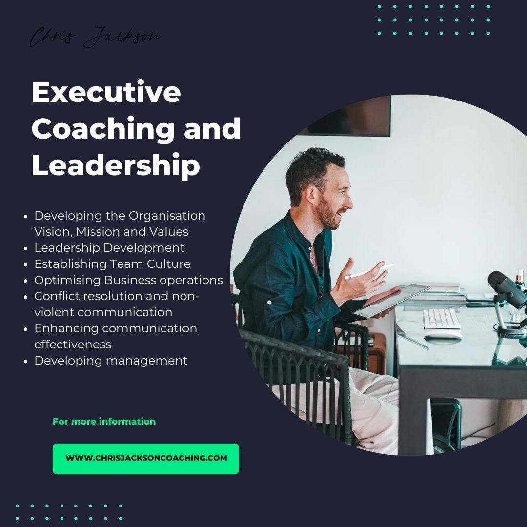 Executive Coaching and Leadership by Chris Jackson Coaching - Chris ...