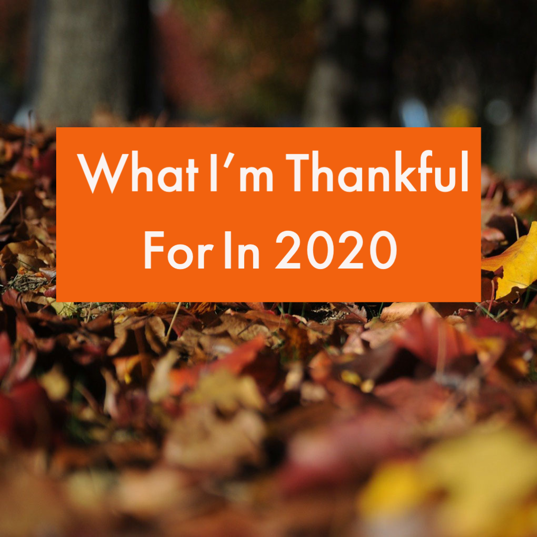 What I’m Thankful For In 2020. This year has been unlike any in my ...