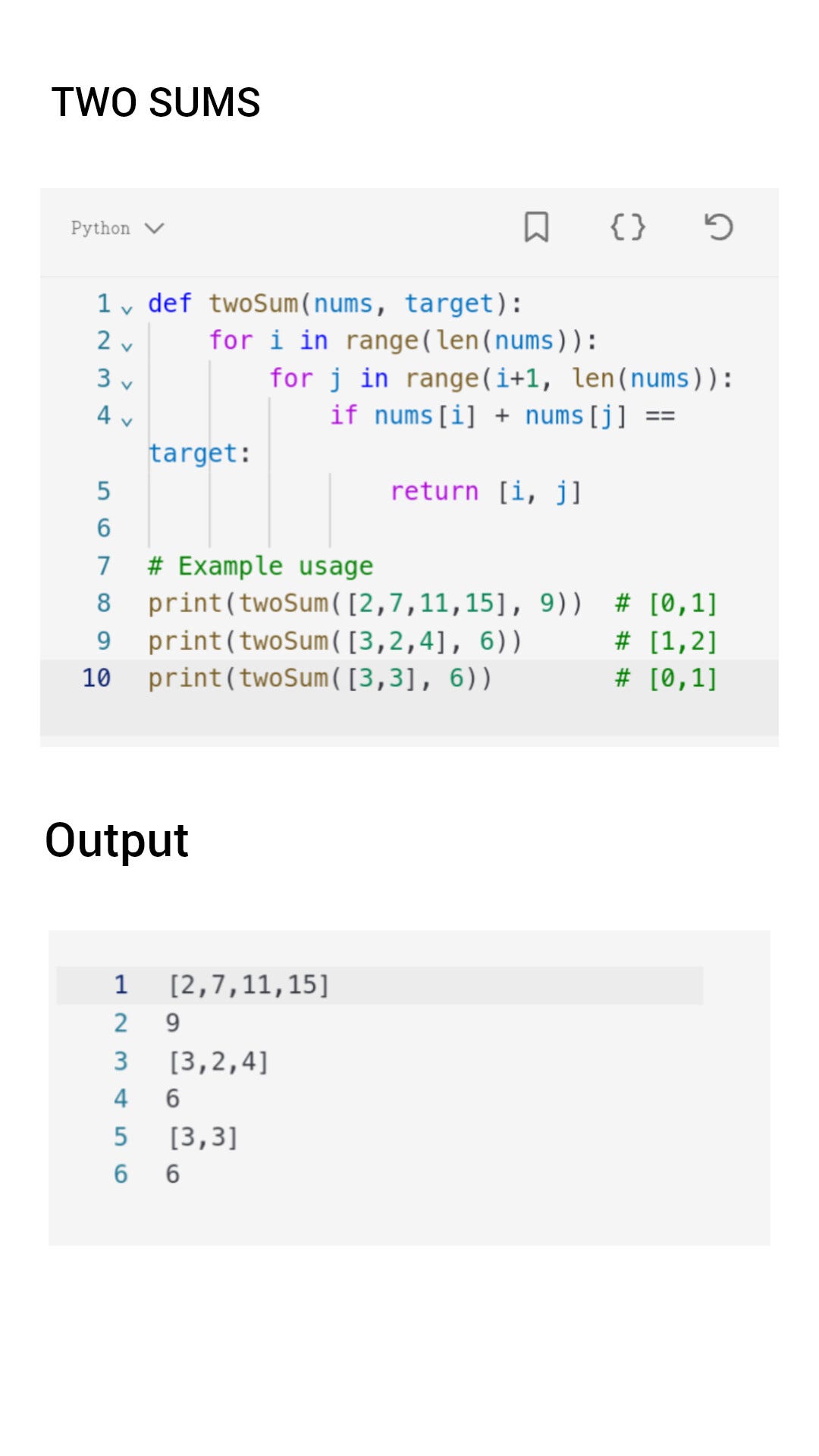 Solving the Two Sum Problem in Python : | by SUMITHRA VENKATASALAM | Sep, 2025 | Medium