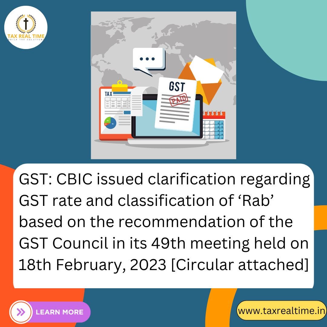 latest gst updates - Taxrealtime - Medium