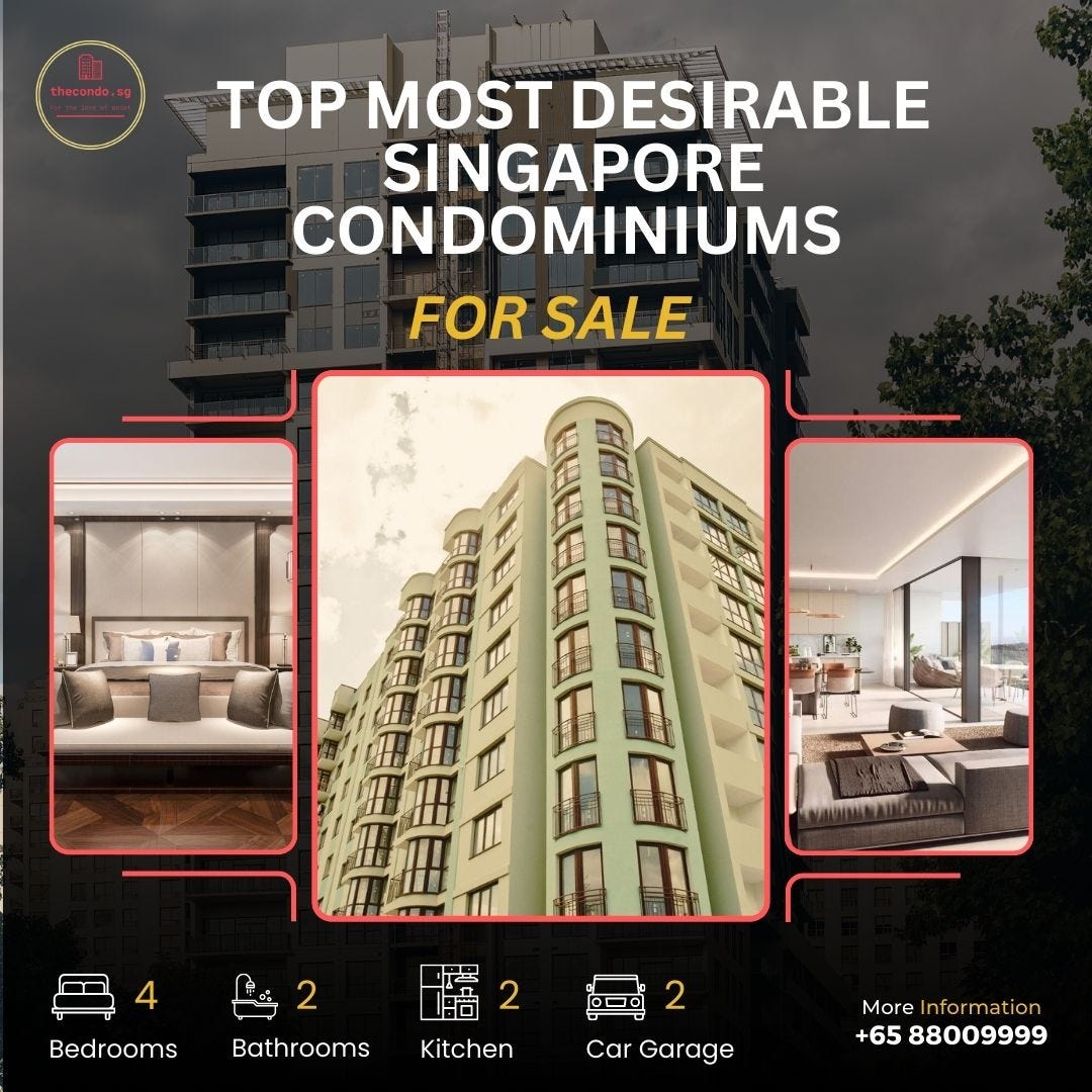 The Condo: Top Most Desirable Singapore Condominiums for Sale ...