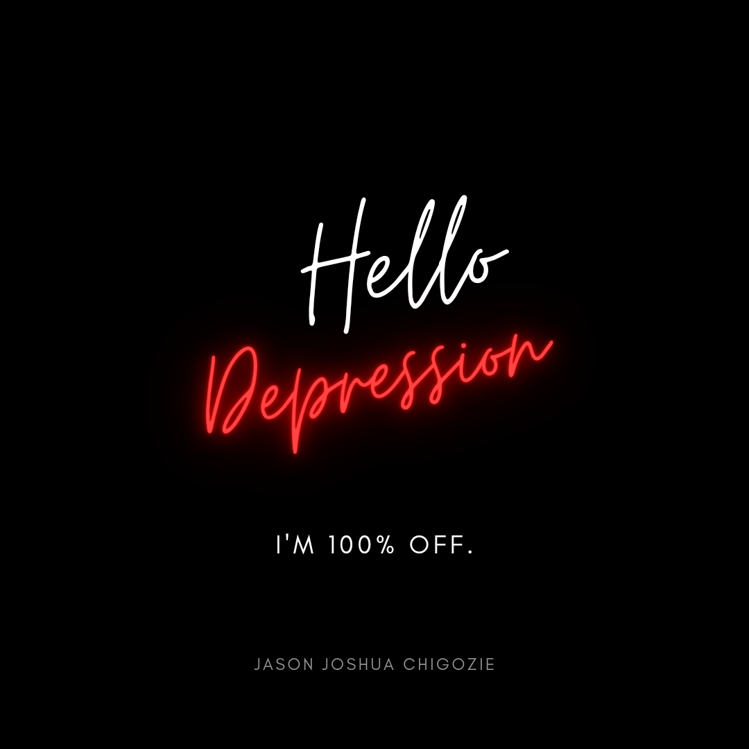 HELLO DEPRESSION.. I was sad. | by Jason Joshua chigozie | Medium