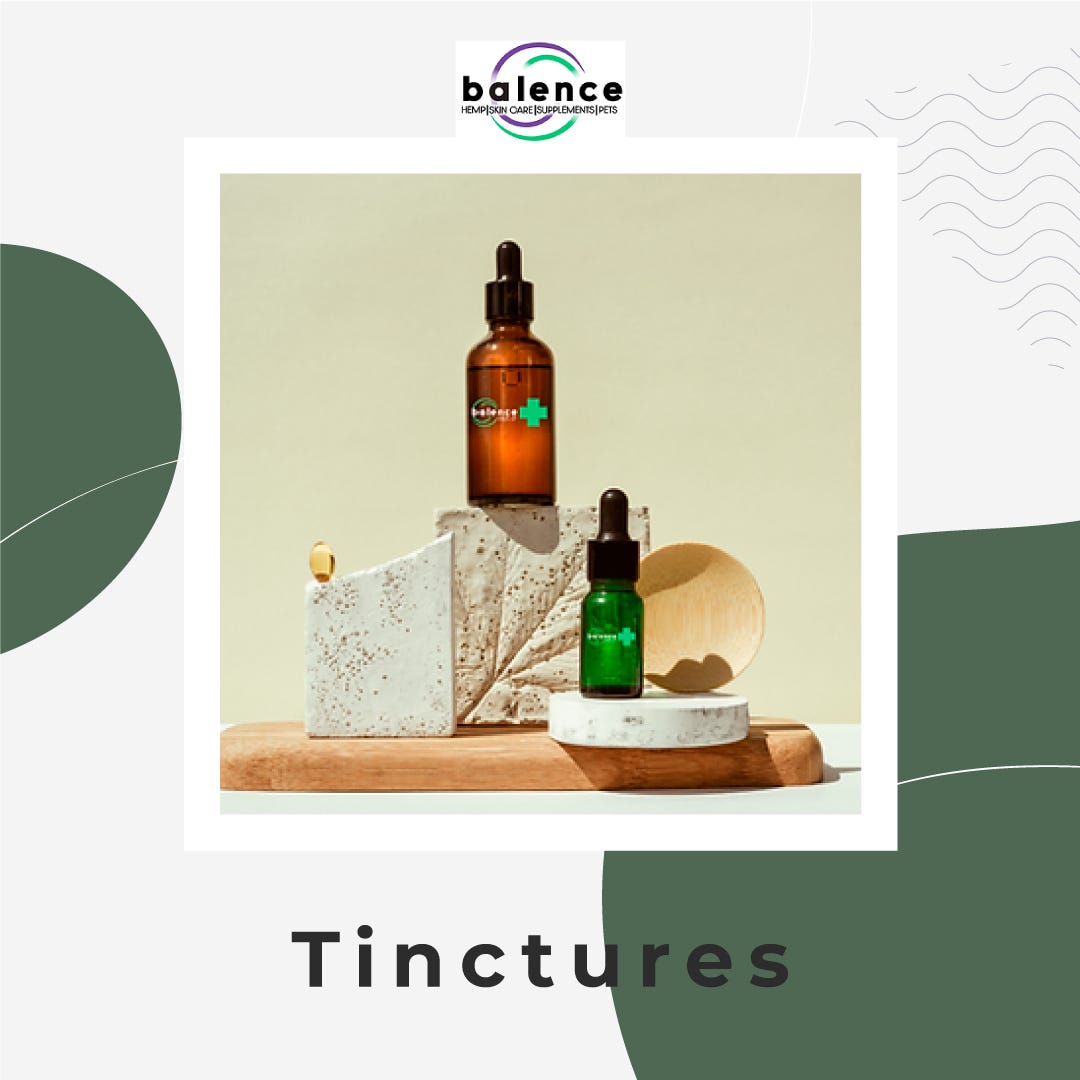 Hemp Tinctures - BalenceCo - Medium
