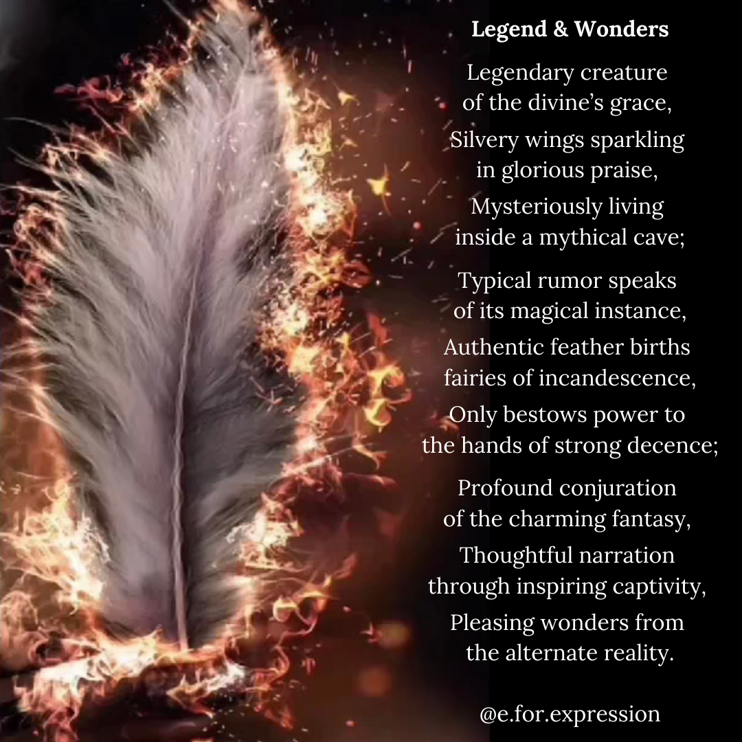 Poetry: Legend & Wonders - Story in Poetry - Medium