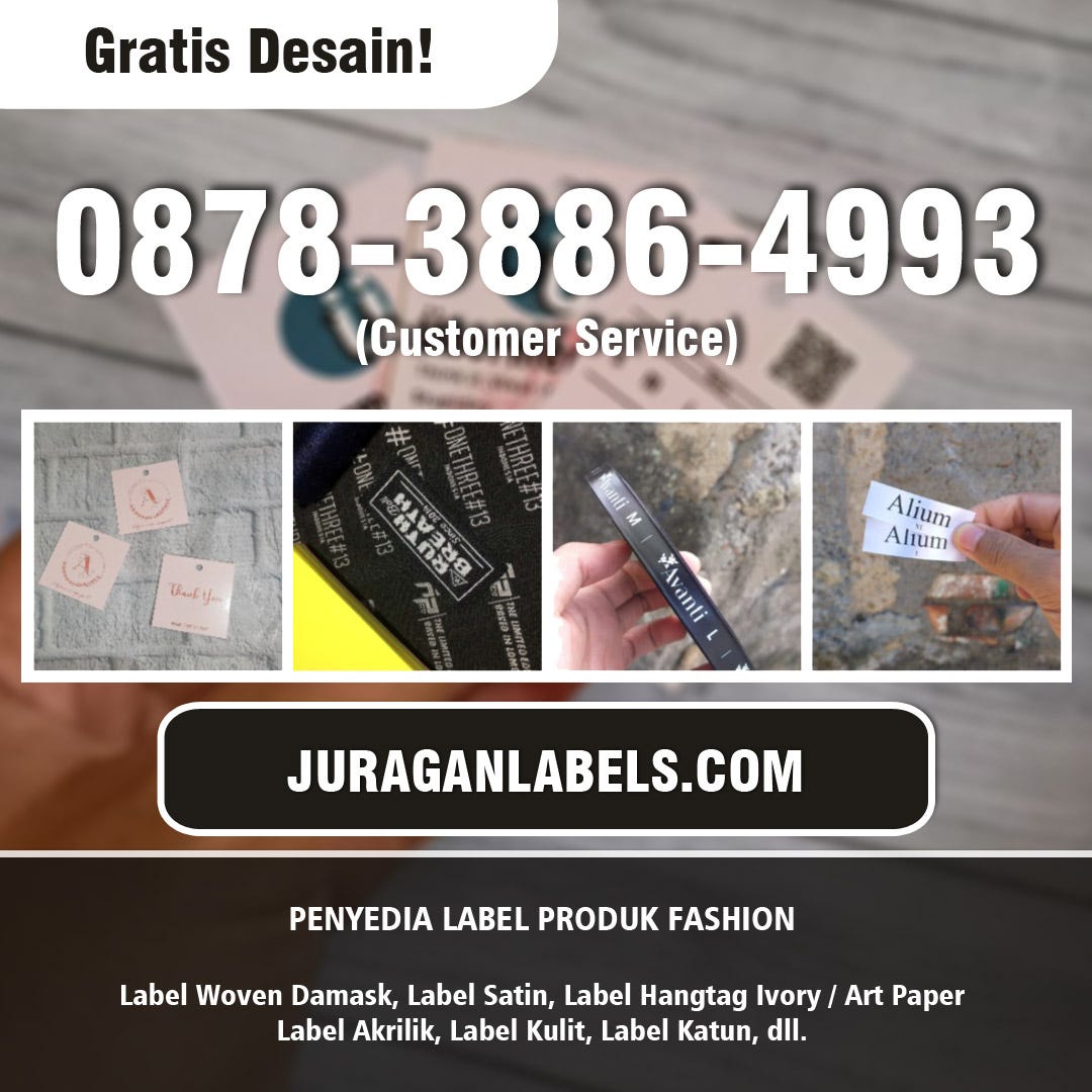BERKUALITAS 087838864993 Cetak Label Karang Tengah Demak | by ...