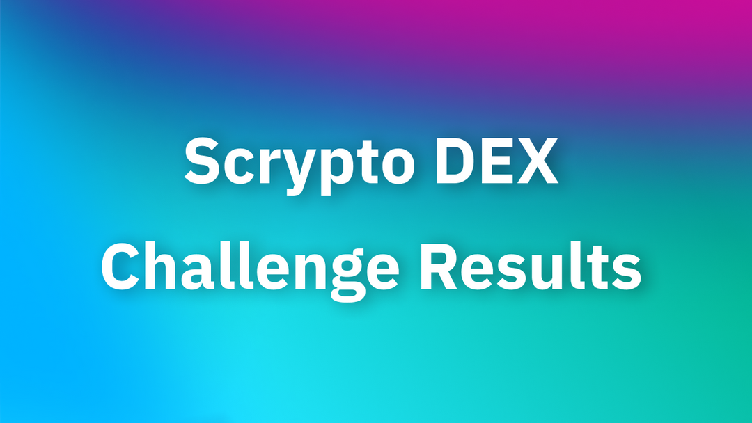 Pengumuman Pemenang Scrypto DEX Challenge | by Radix Indonesia | Medium
