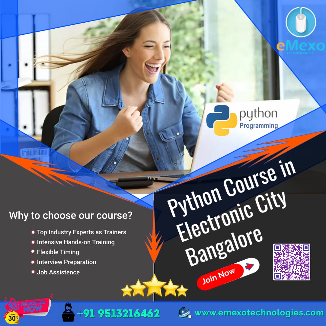 Python Course in Electronic City Bangalore | by Ajemexo | Medium