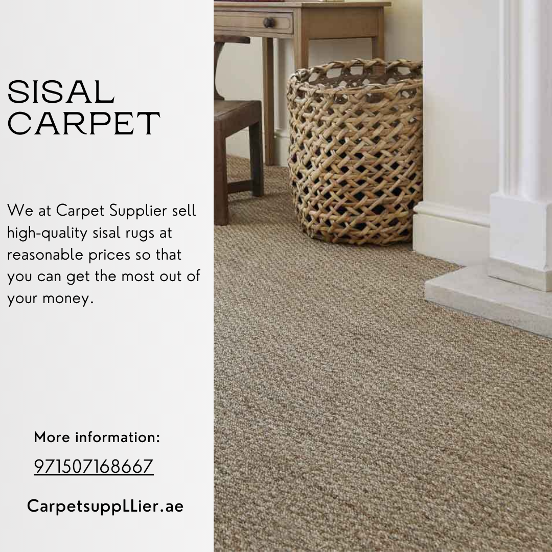 Your Space Look With Our Best Sisal Carpets | by Carpet supplier | May ...
