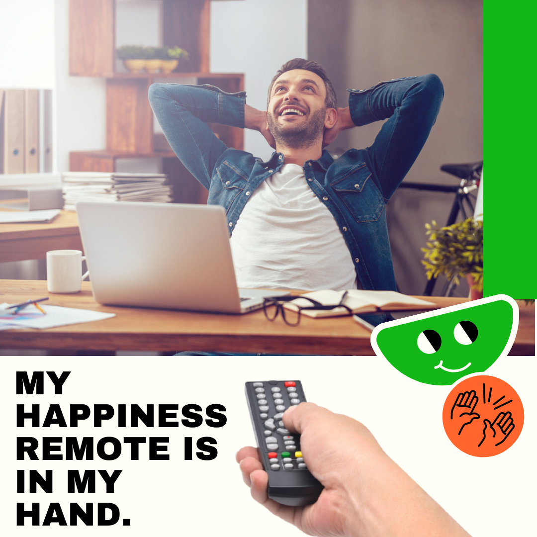 My Happiness remote is in my hand. - Bhautikkumar Vaghasiya - Medium