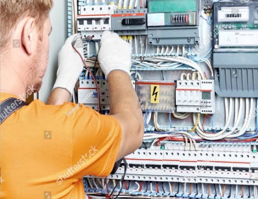 Modern electrical engineering store