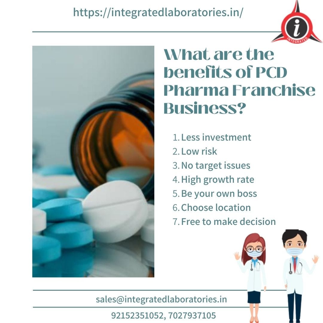 What are the benefits of PCD Pharma Franchise Business ? | by Integrated Laboratories | Medium