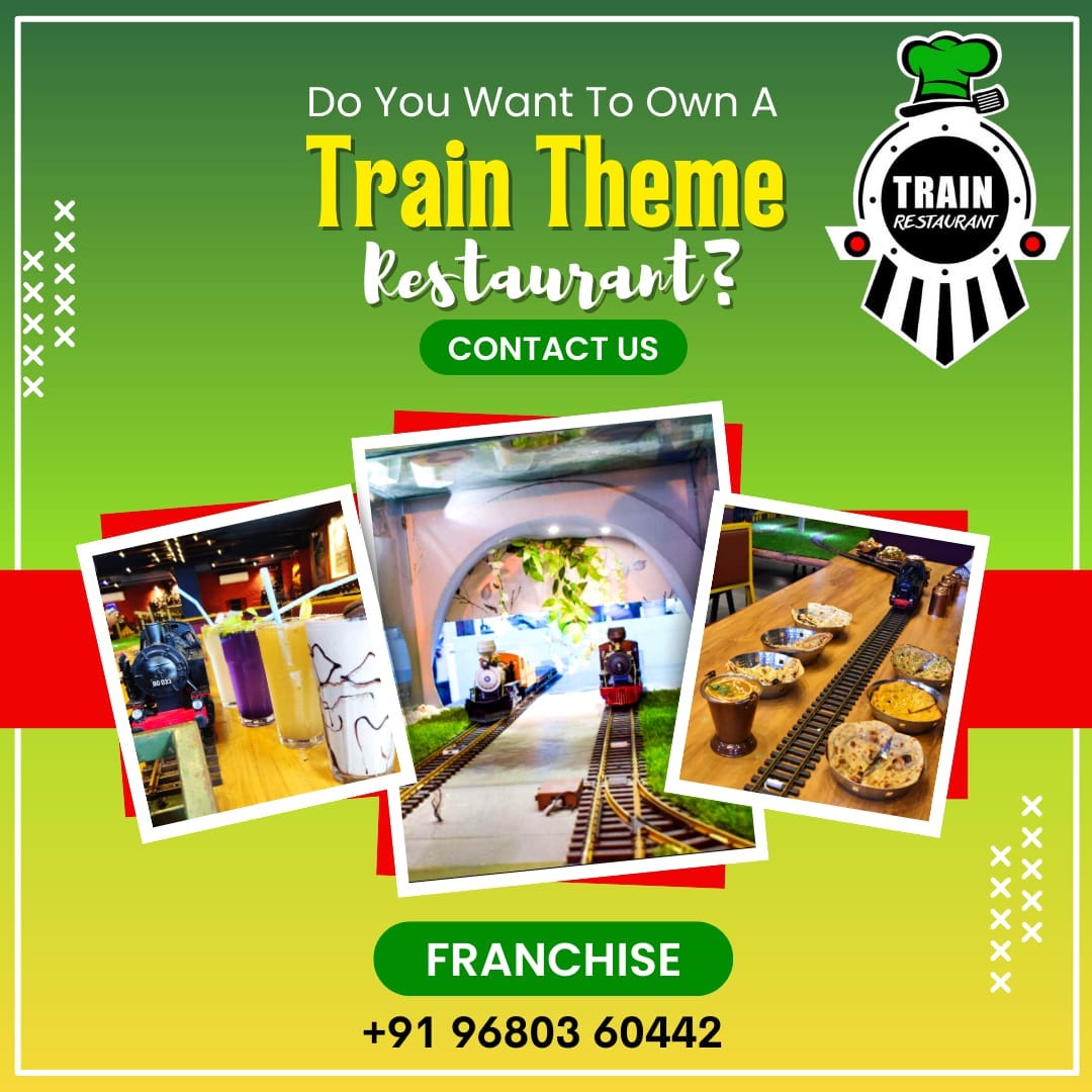 Want To Own A Train Theme Restaurant - Train Restaurant Franchise - Medium