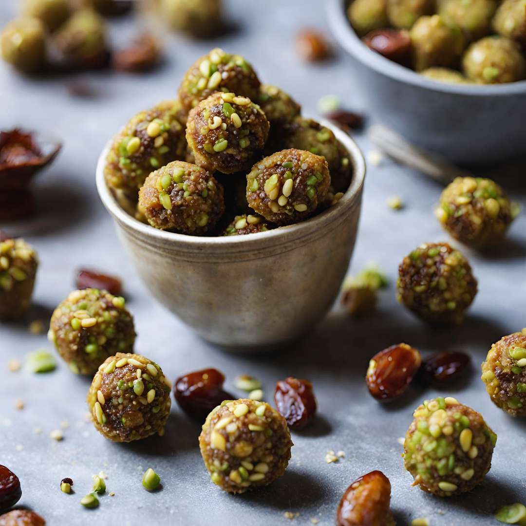 Pistachio Cardamom Date Bites — Day 19 of 30 Snack Recipes | by Bite ...