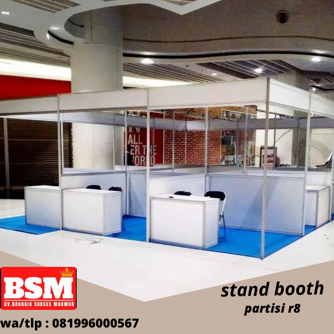 STAND STANDAR ALLUMUNIUM PARTISI R8 | JUAL DAN SEWA BOOTH PARTISI R8 081996000567 | by partisi ...