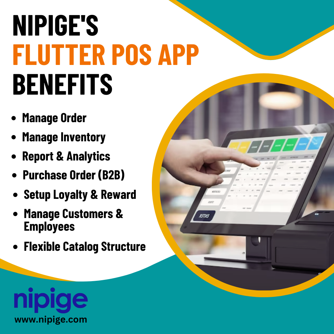 A Flutter POS (Point of Sale) app is a mobile application built using the Flutter framework ...