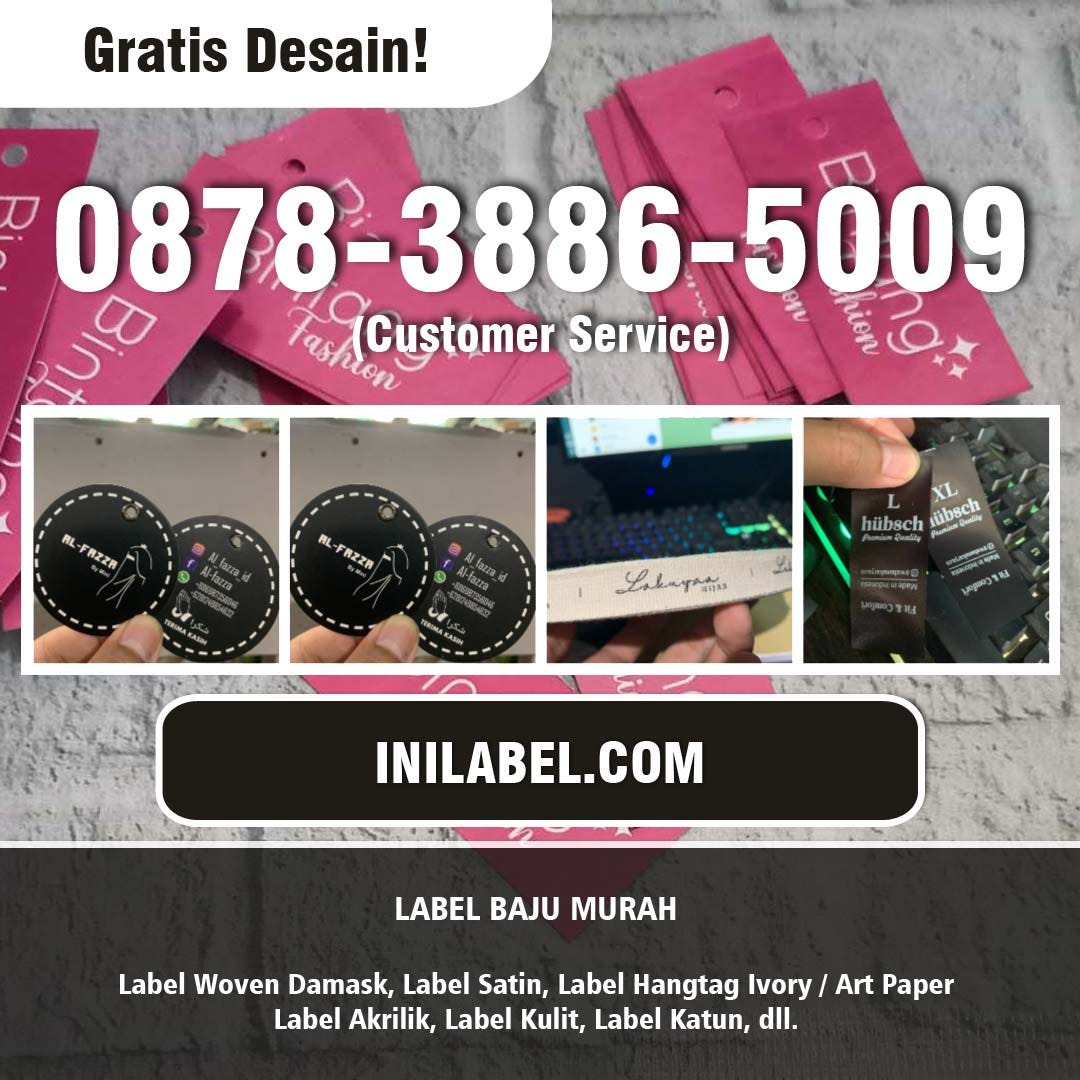 WA 087838865009 Desain Label Baju Anak | by TagBran Baju | Medium