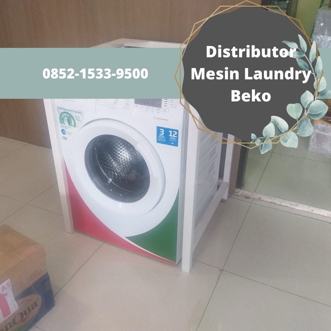DISTRIBUTOR RESMI, WA 0852–1533–9500, Distributor Mesin Laundry Beko ...