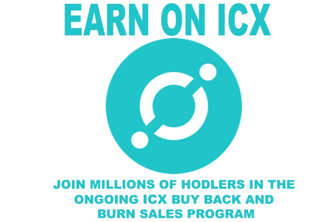 ICON BUYBACK AND BURN SALES PROGRAM | by ICON | Medium