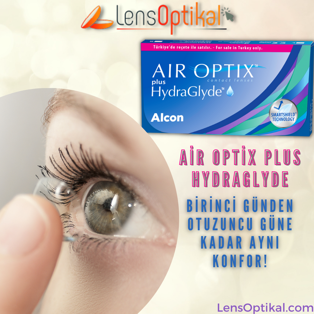 Air Optix plus HydraGlyde - Lens Optikal - Medium