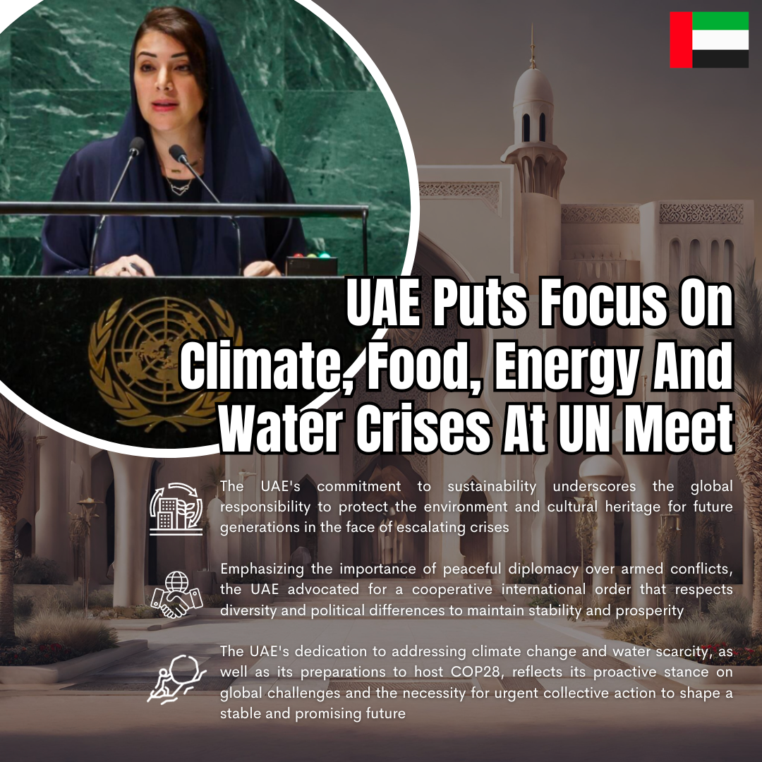 UAE’s Minister Highlights Climate, Food, Energy, and Water Crises at UN ...
