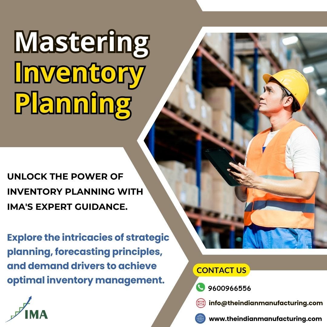 Mastering Inventory Planning: Unlock Optimal Management with IMA’s Expert Guidance! | by Indian ...