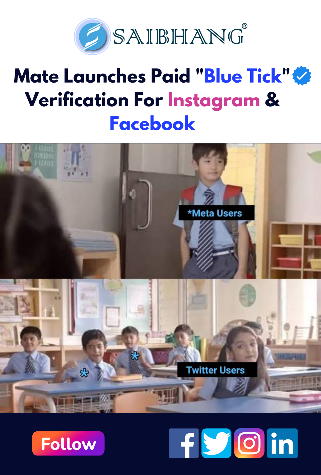 📢 Meta Launches Paid “Blue Tick”🔷 Verification For Instagram & Facebook ...