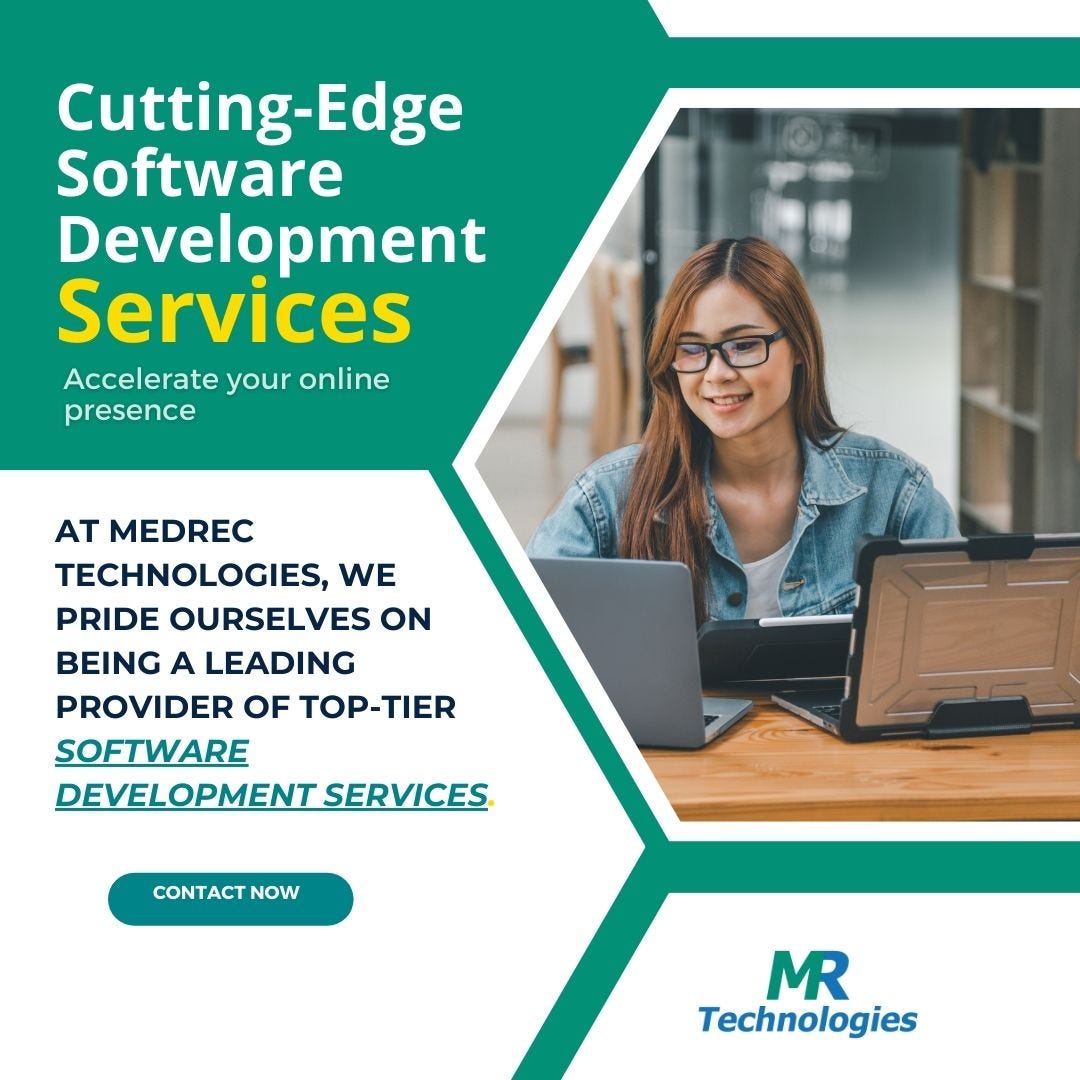 Cutting-Edge Software Development Services — MedRec Technologies | by Rajeev Kumar | Medium