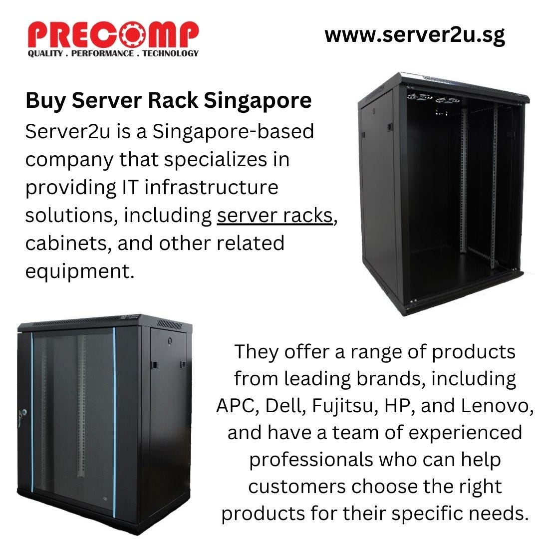 Buy Server Rack Singapore - Server 2usingapore - Medium