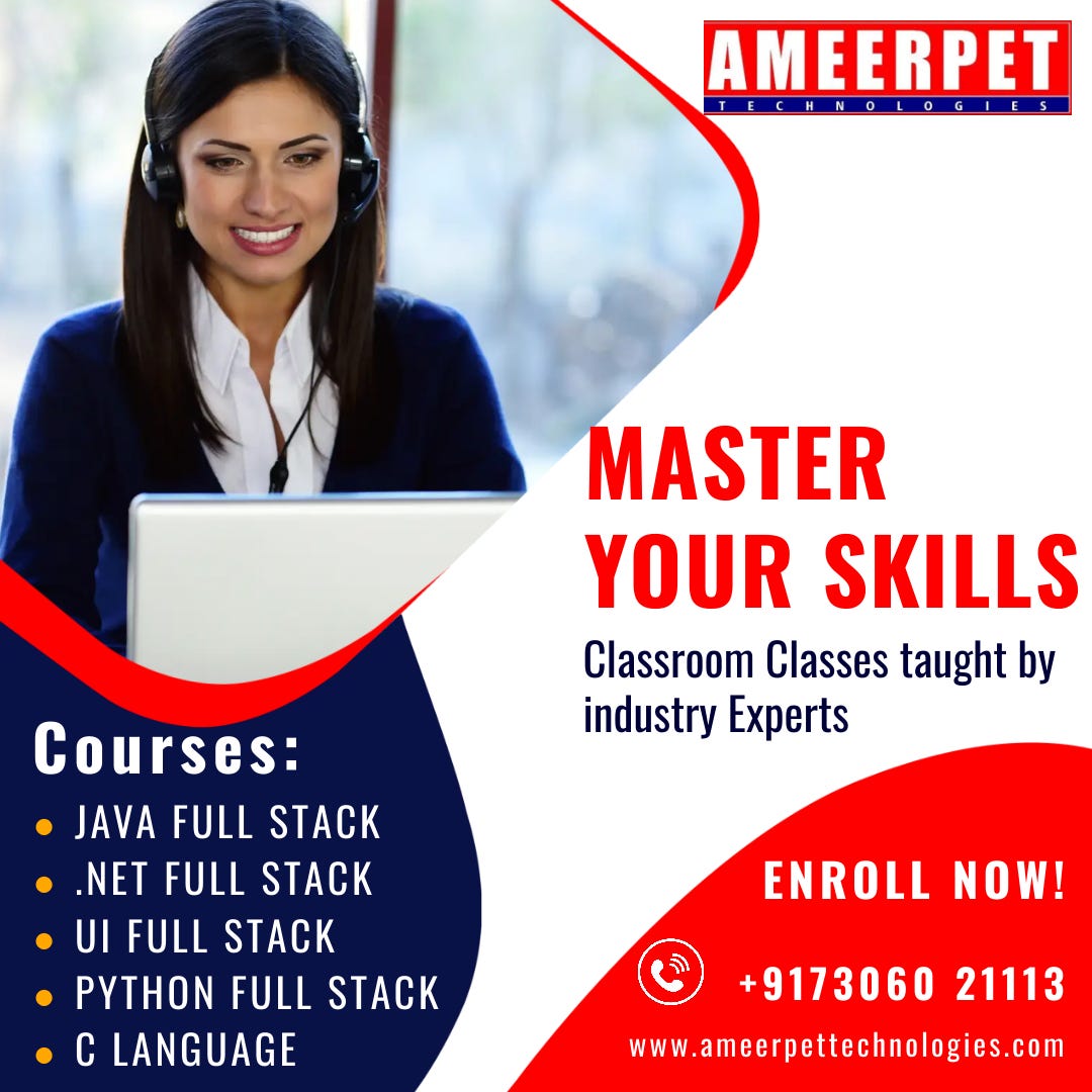 What should we learn full stack skills? | by Ameerpettechnologies | Medium