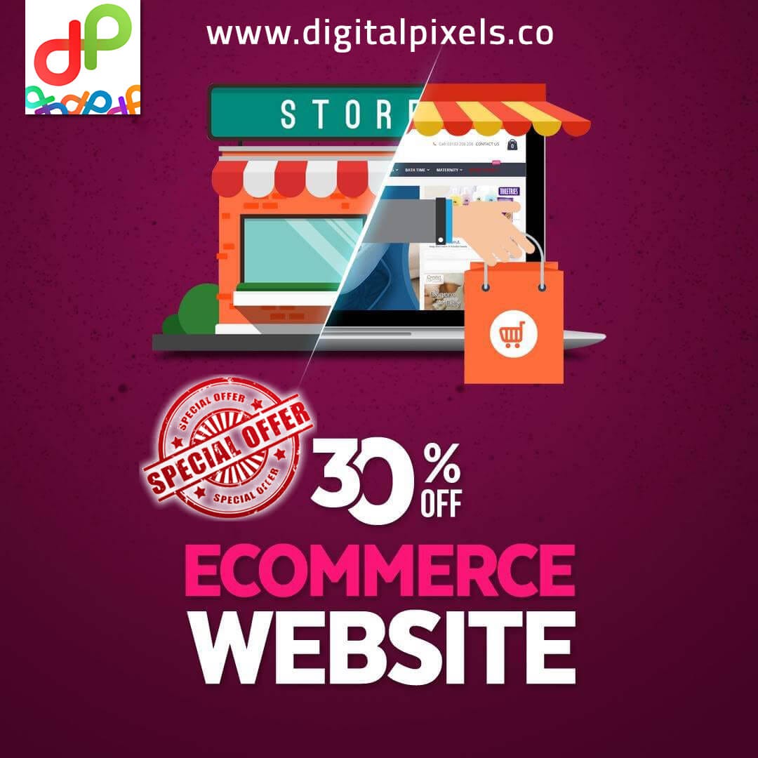 Ecommerce Website Design & Shopping Cart | Digital Pixels | by digitalpixels co | Medium